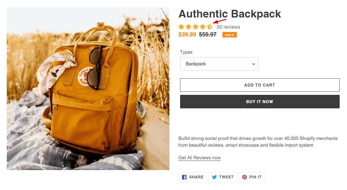 How to add star rating into the Product and Collection Page? - FireApps