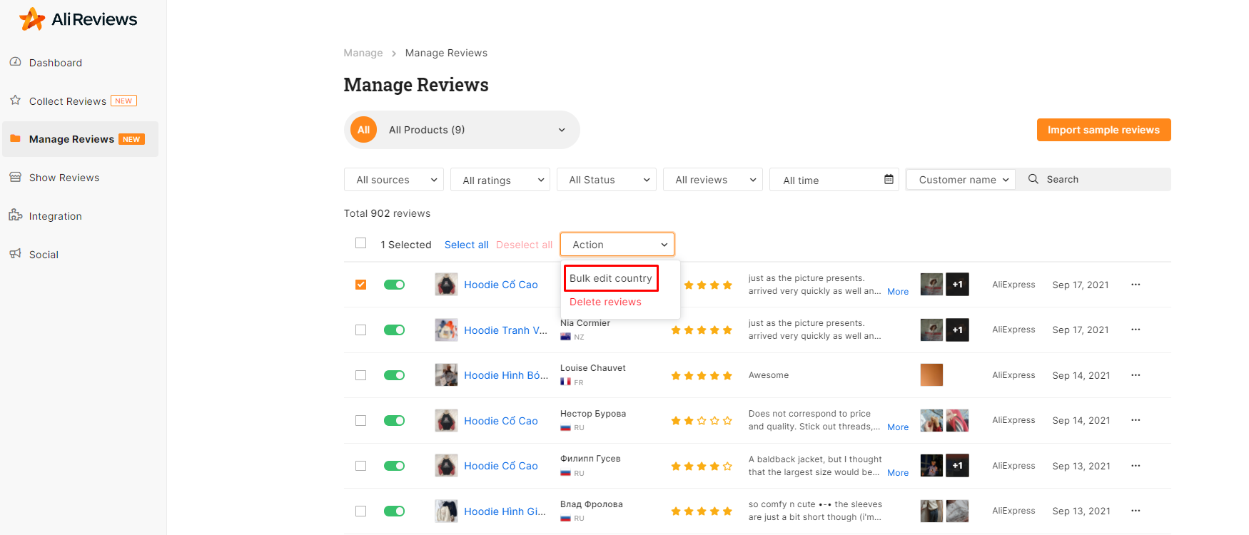 New Features are now available: Customizing reviews just got easier