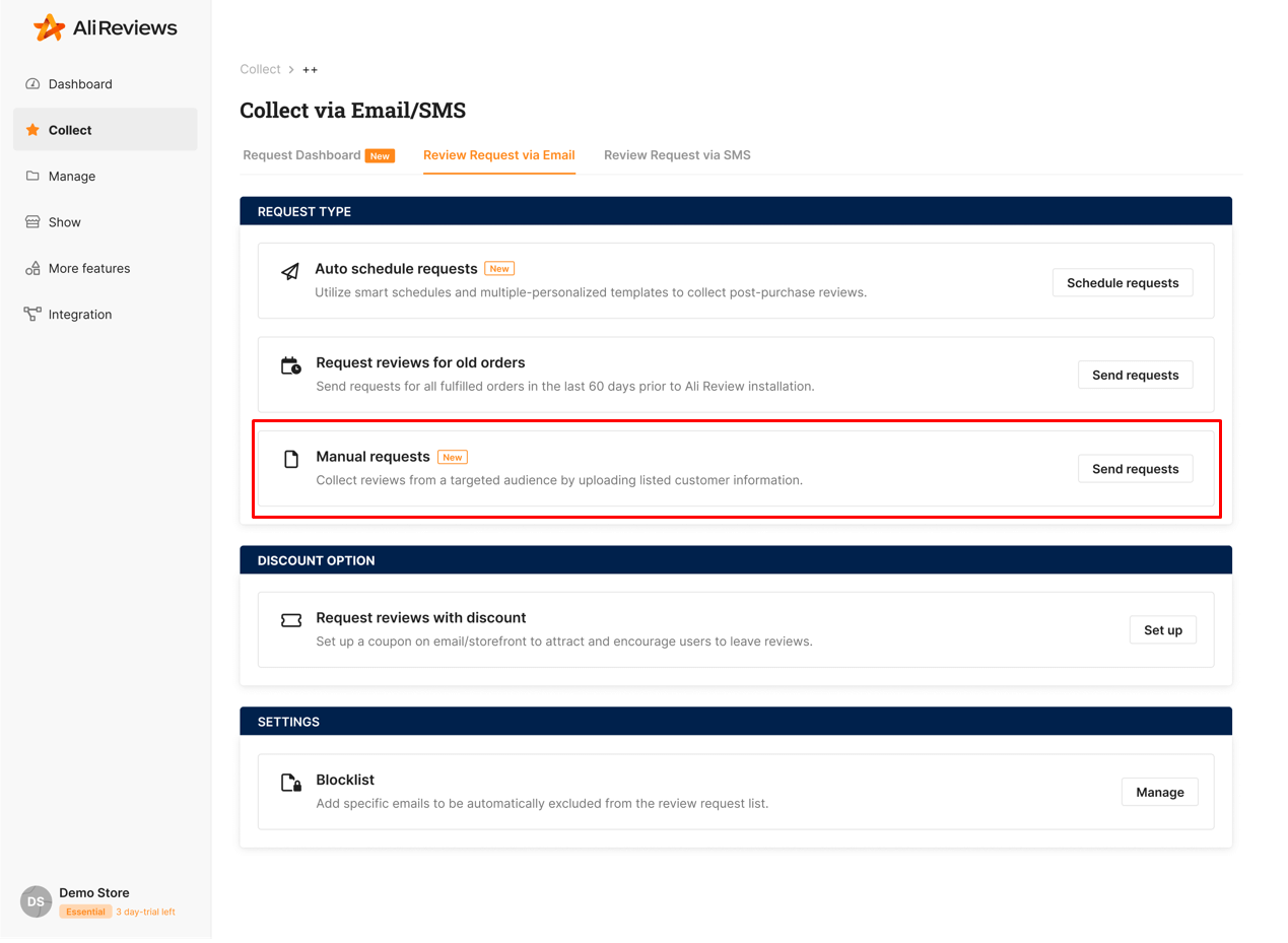 Smart Inbox Request, Review QR Code, and Manual Requests features have ...